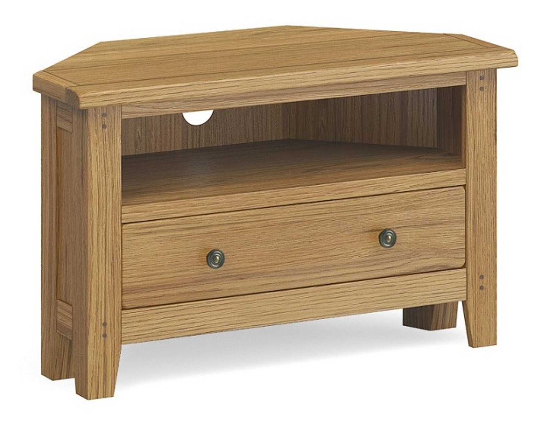 Somerton Corner TV Unit With Drawer - London Lounge