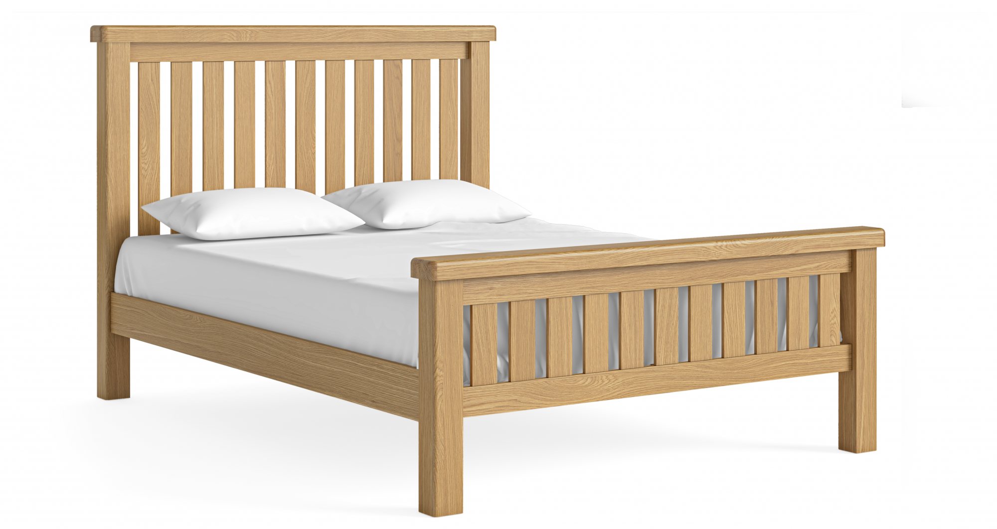 Harcourt Slatted Bedframe - London Lounge