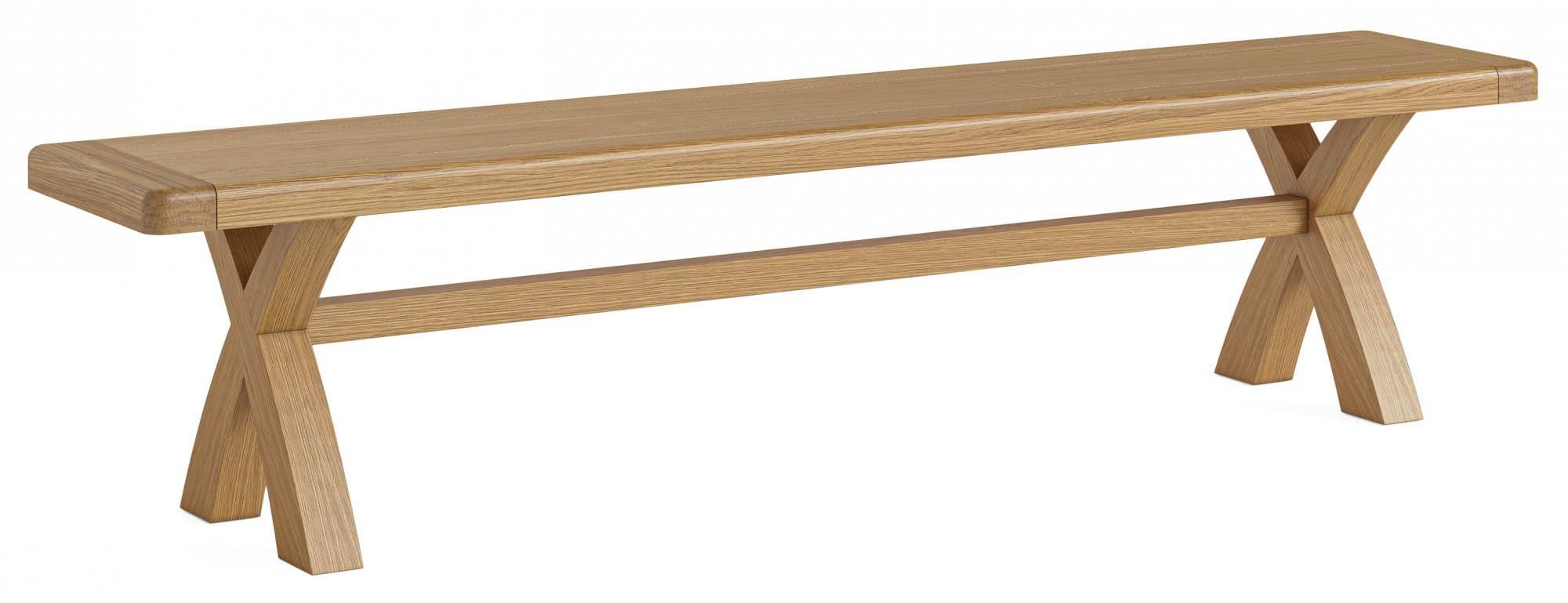 Harcourt Cross Leg Dining Bench - London Lounge