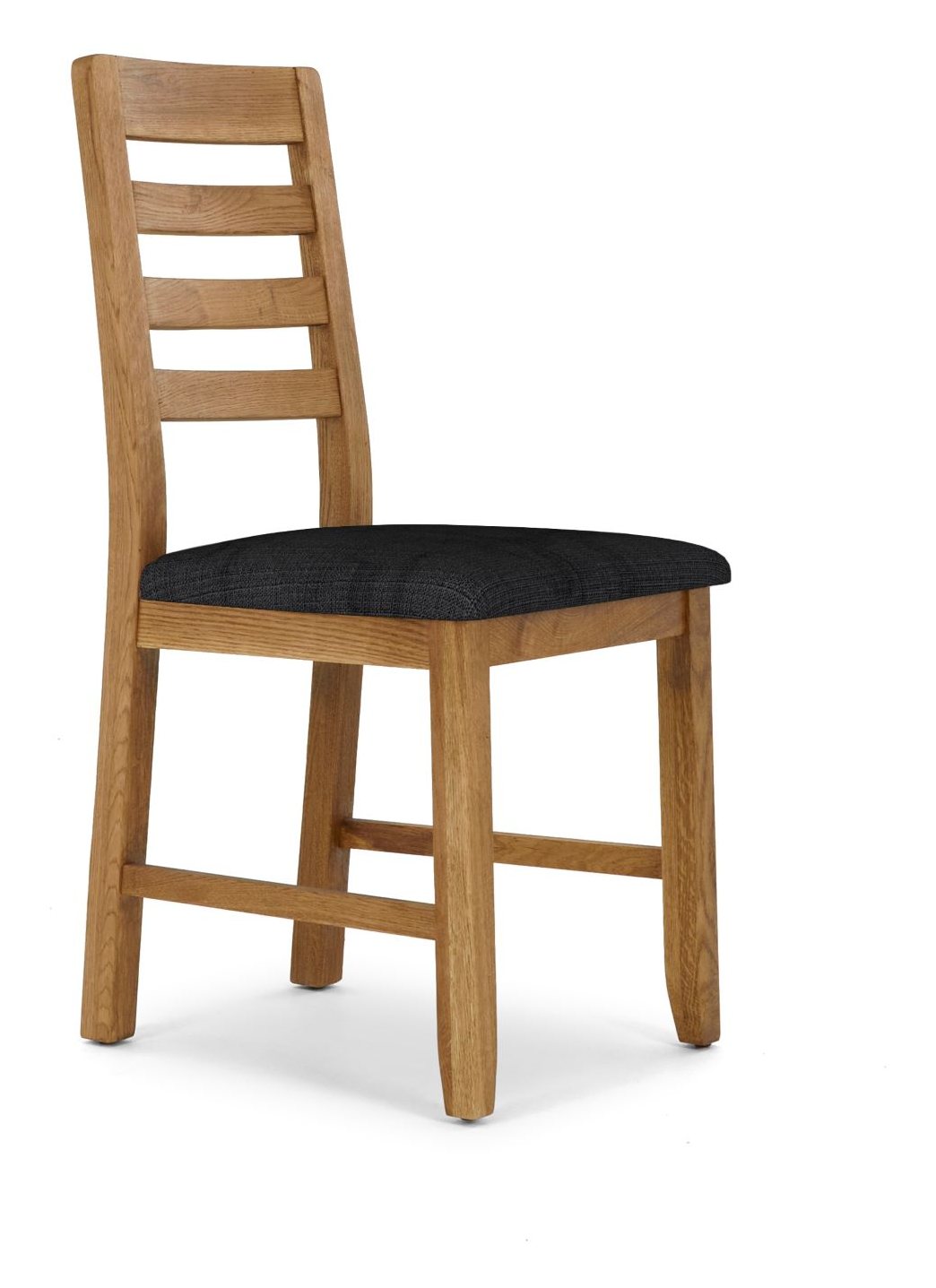 Chiltern Slatted Dining Chair - Steel (Set Of 2) - London Lounge