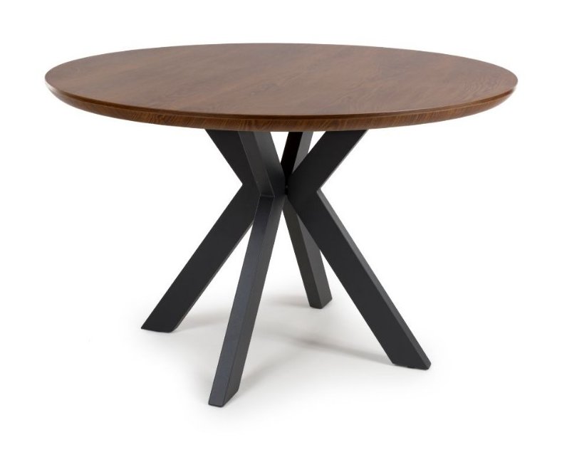 Elston Round Dining Table 120cm - London Lounge